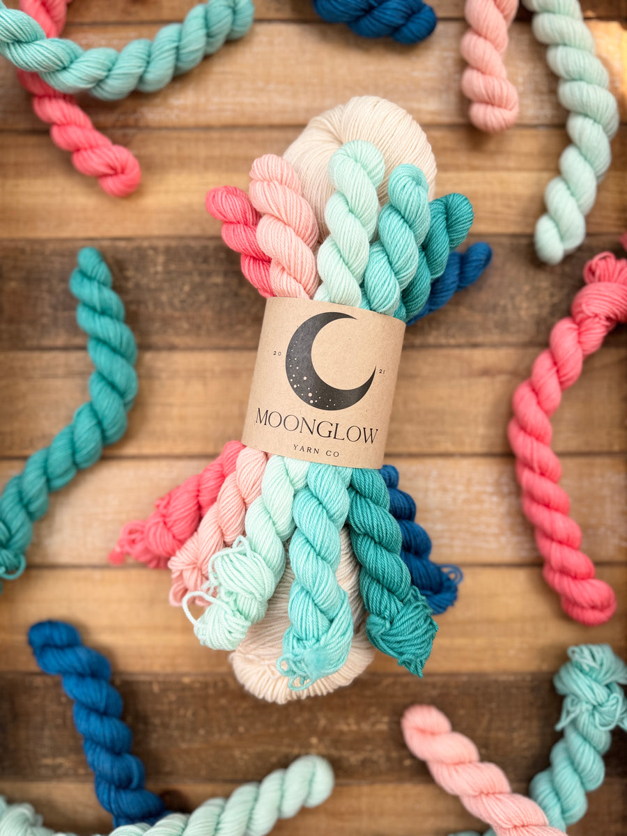 Moonglow Coral Cove Collection – Moonglow Yarn Co
