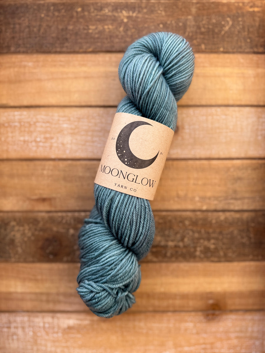 Merino DK Bridgerton Blue (100g skein)-Ready to Ship! – Moonglow Yarn Co