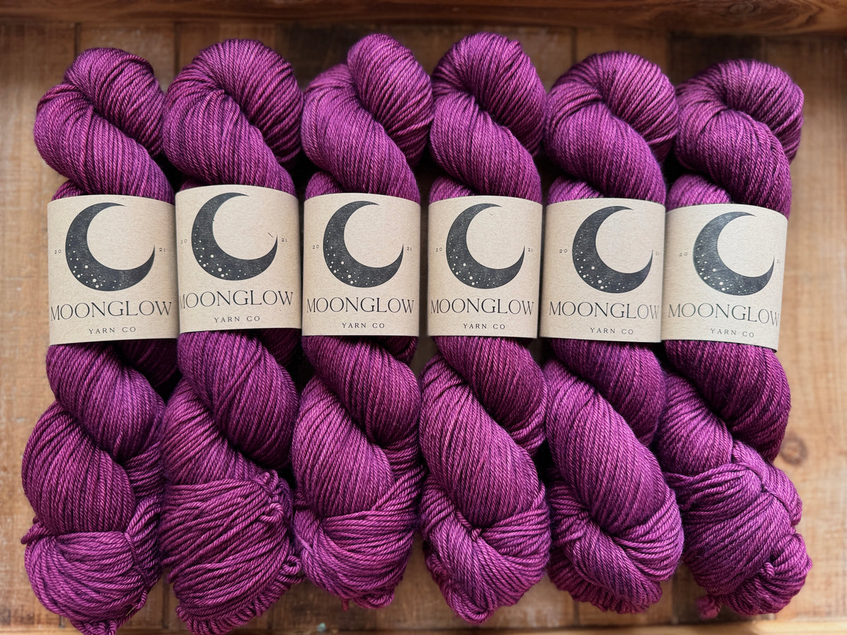 Merino DK Huckleberry Haze Color Kit - Ready to Ship! – Moonglow Yarn Co