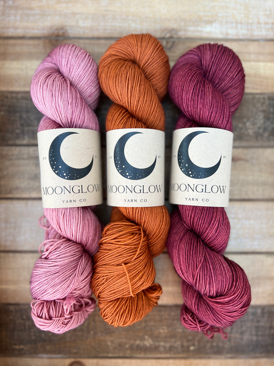 Kit #3 WestKnits MKAL Twists and Turns (5 Skeins) – Moonglow Yarn Co